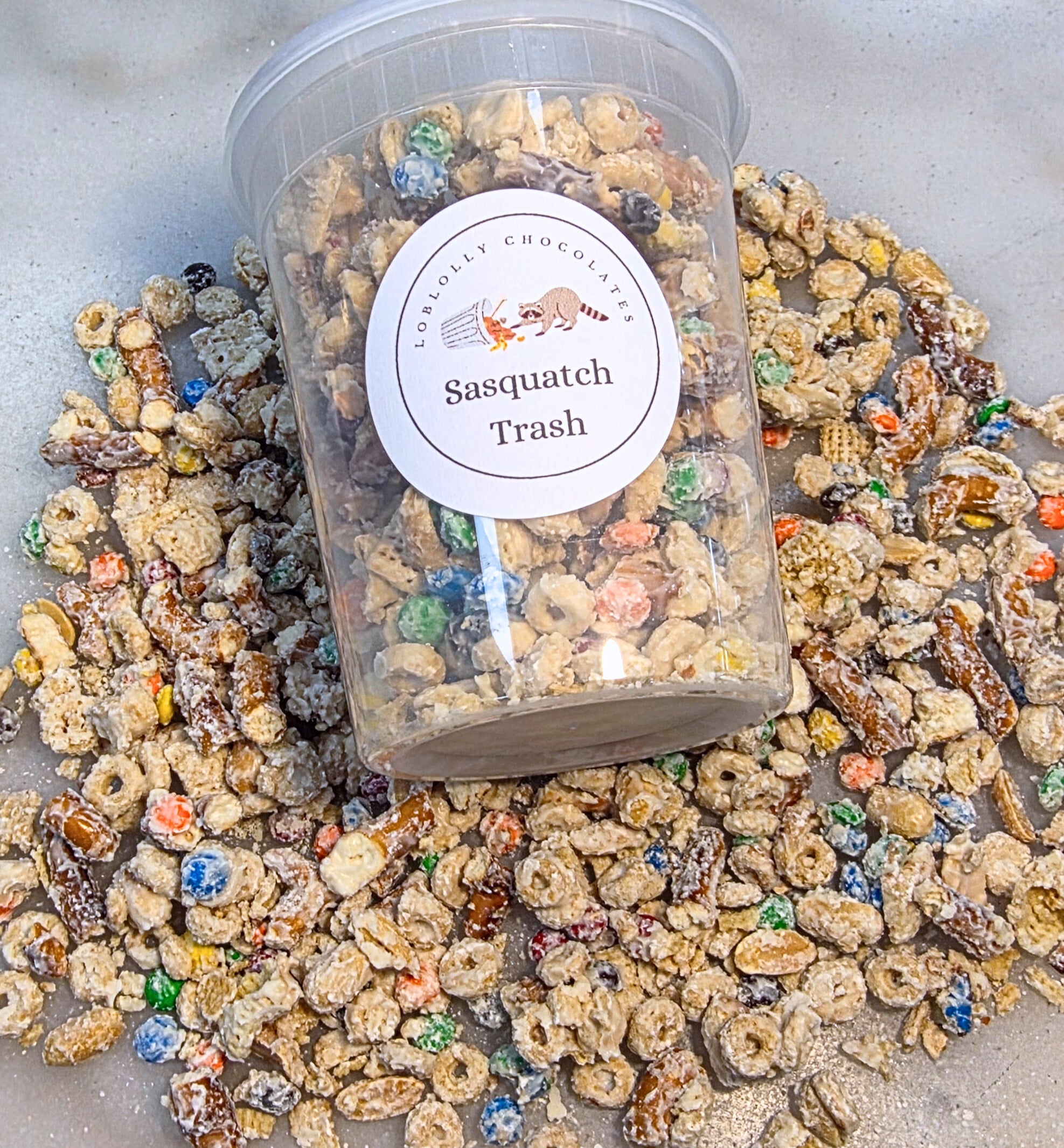 Sasquatch Trash Snack Mix – Loblolly Chocolates
